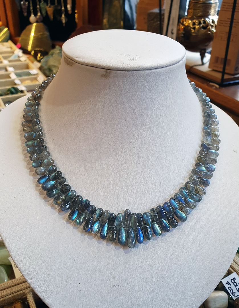 Collier labradorite - Colliers - Les Mines de Gaia