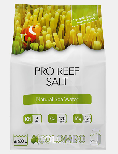 COLOMBO PRO REEF SALT 22 KG SAC - SEL - aquadecor