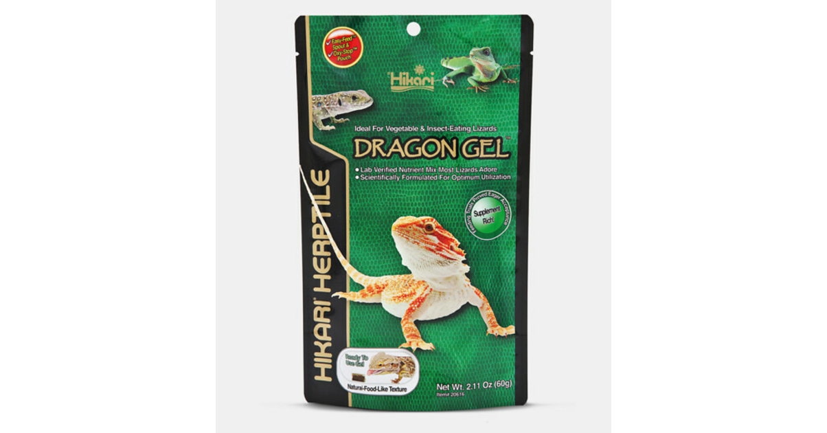 Nourriture pour reptile HIKARI DRAGONGEL 60 GRAM - Nourritures pour ...