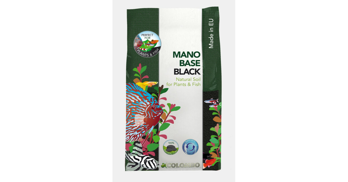 Substrat naturel Colombo Flora mano base noir 10L - SUBSTRATS, SABLES ...