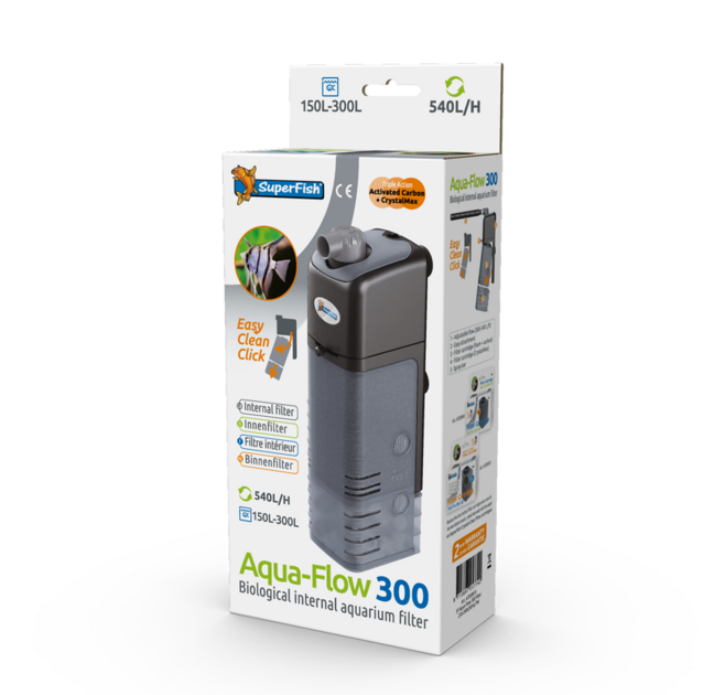 SuperFish Filtre Aqua-Flow 300 - FILTRATION/Filtres intérieurs - aquadecor