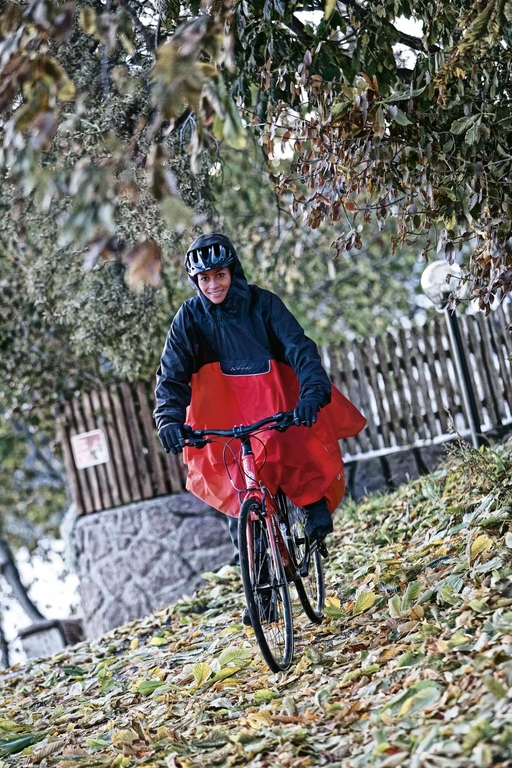Vaude poncho pluie vélo bicolore · Valero