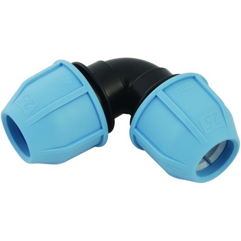 COUDE COMPRESSION PEHD D75MM - RACCORD COMPRESSION - arrosage-hippique ...