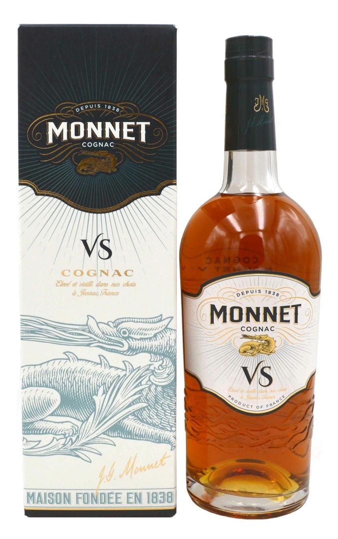 Cognac VS - Monnet 70 cl - NOS DESTINATIONS - le-gourmet-charentais