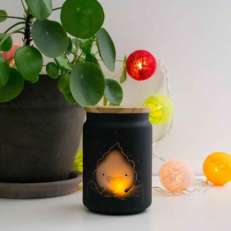 Lanterne Calcifer - Déco - le-coffre-a-flonflons