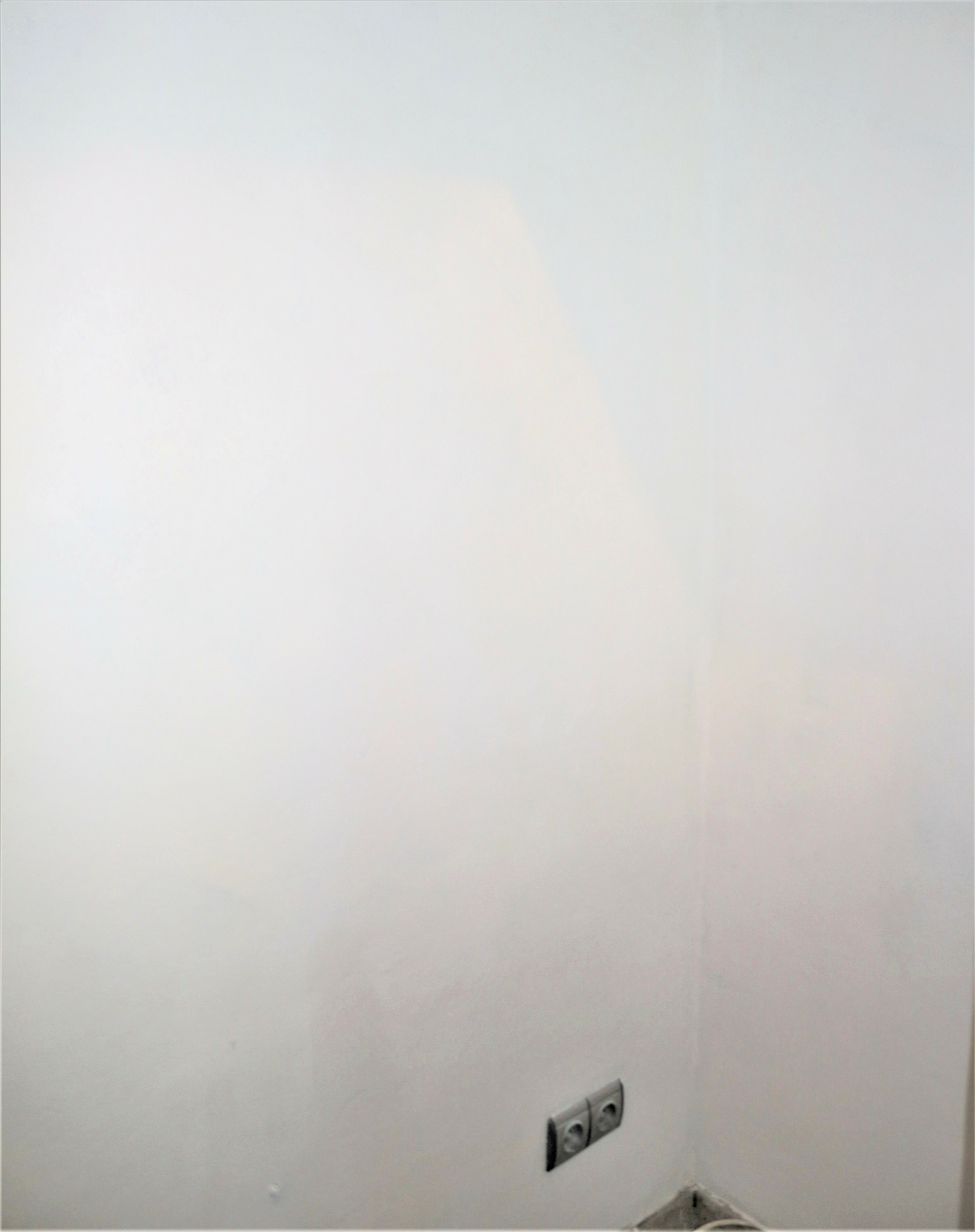 peinture chaux sur murs peints, chaux sur acrylique