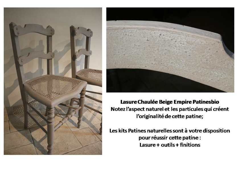 Lasure chaulée naturelle Beige Empire - Lasure naturelle chaulée/lasure ...