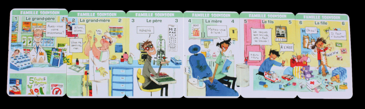 Jeu de 7 familles les metiers - Jeux enfants/A partir de 7 ans - Les ...