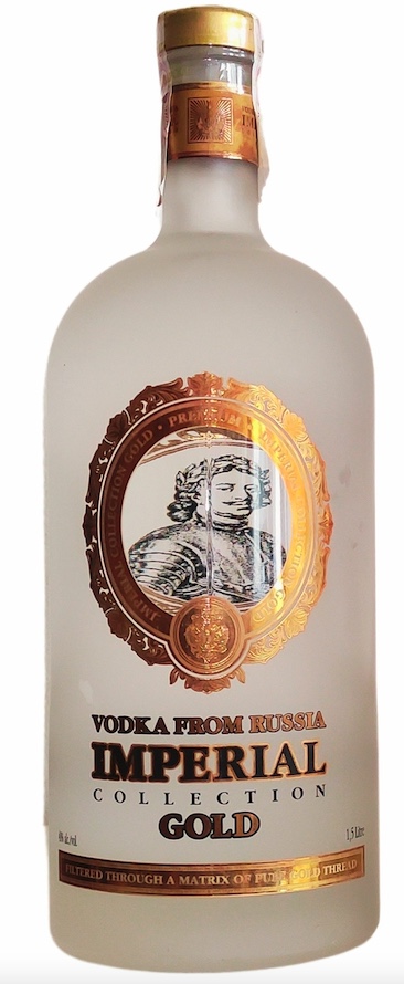 Vodka impérial collection gold 50cl - Vodka Russe - Oeuf de Fabergé ...