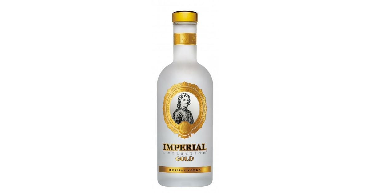 Vodka impérial collection gold 50cl - Vodka Russe