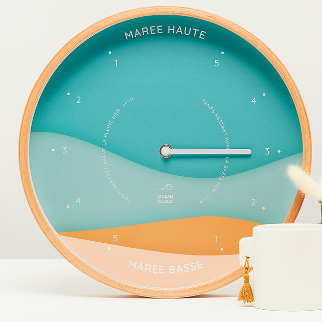 Horloge des marées Ocean Clock "SEASIDE" - Horloge des marées - Balen