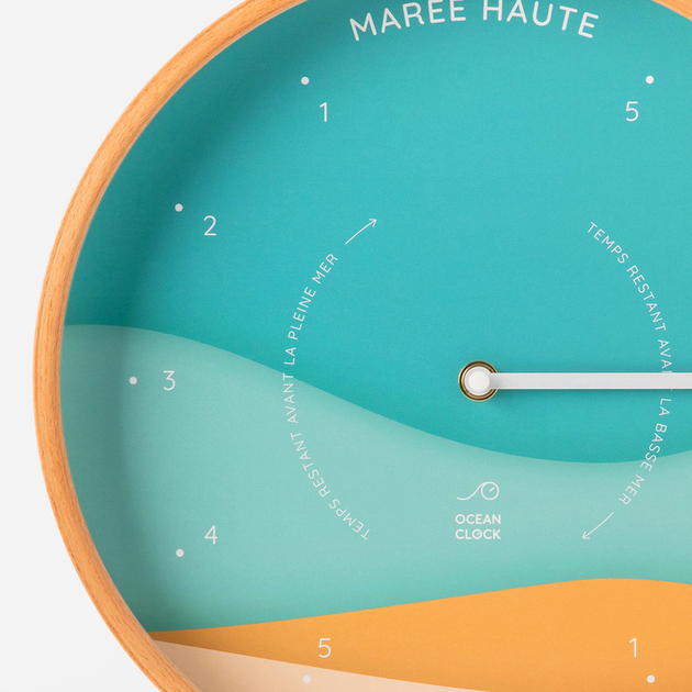 Horloge des marées Ocean Clock "SEASIDE" - Horloge des marées - Balen