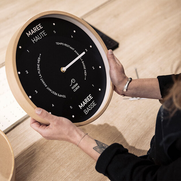 Horloge à marée Ocean Clock "SURFING" - Balen déco nature
