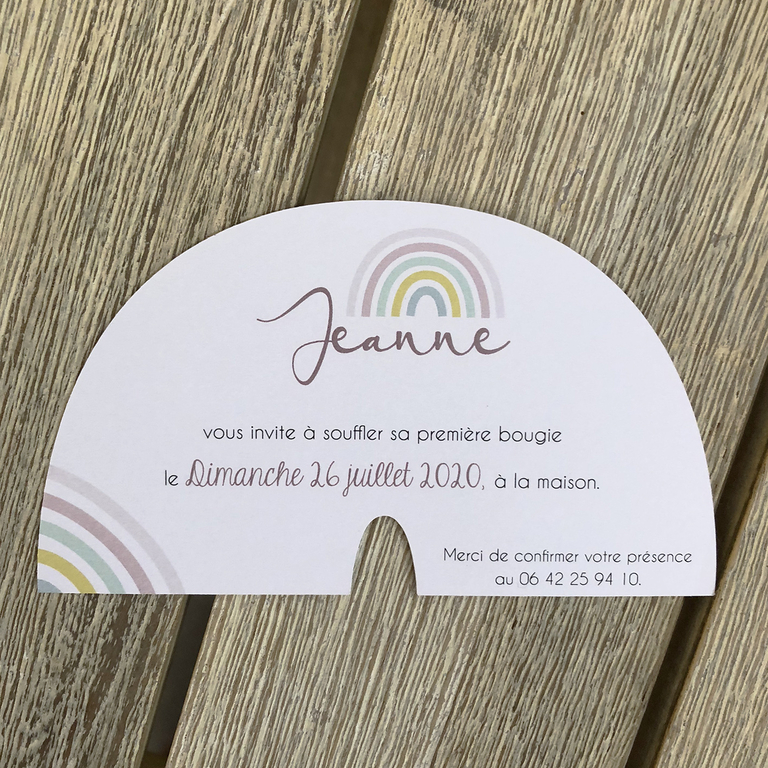 Invitation Arc en ciel - Anniversaire/Anniversaire Arc en ciel - Bul d ...