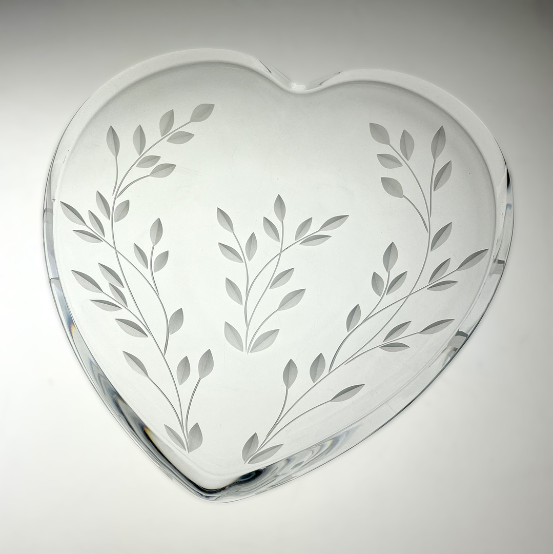 Coupe Coeur Grand modèle - Saint-valentin - Cristal Lehrer