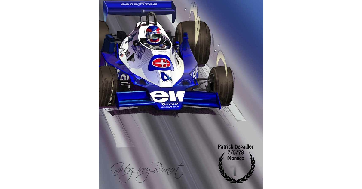 Patrick Depailler - Collection "1st Victory" - Grégory Ronot