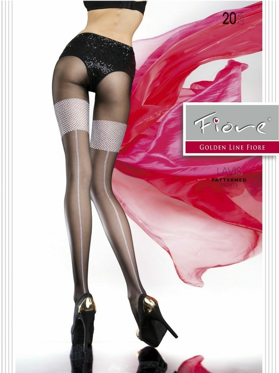 Collant Sexy Imitation Bas Avec Ligne Couture Modernité Et Tendance