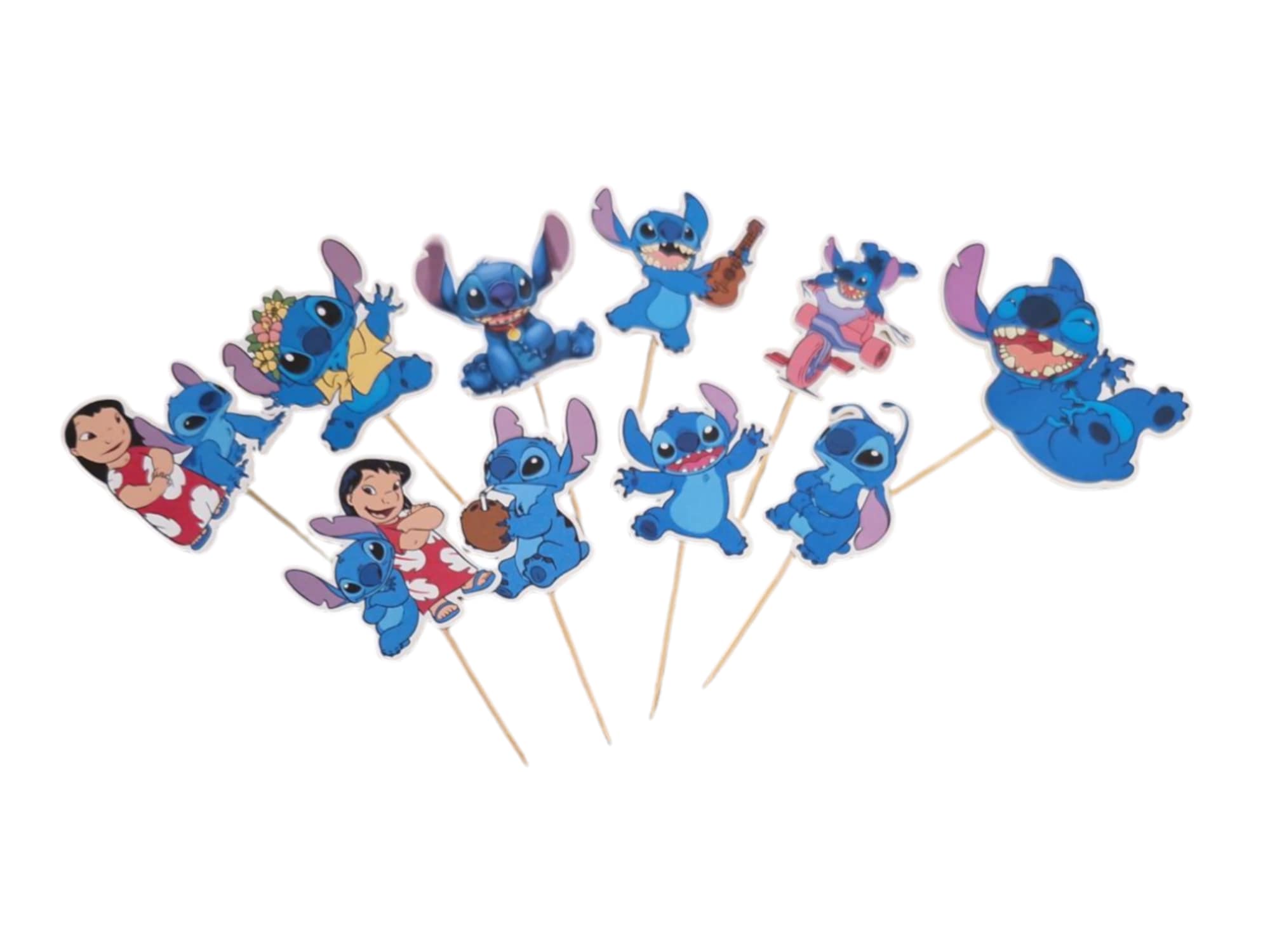 Mini topper stitch - Créations personnalisées/topper - Au pays des Bonbons