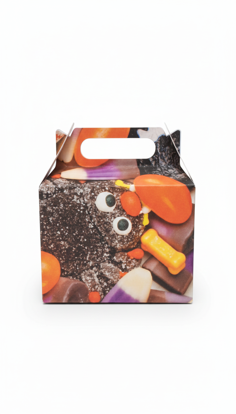 kit de 4 boîtes Halloween en PDF - Créations personnalisées/Contenants ...