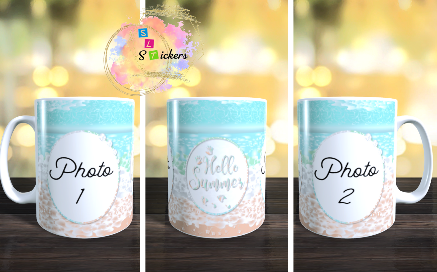 Mug Hello Summer - Cadeaux, objets personnalisés/Mugs - SLTStickers