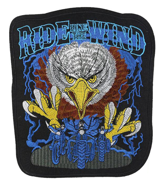 Grand Patch Thermocollant Aigle Ride Like The Wind | Cameleon-Shop.fr
