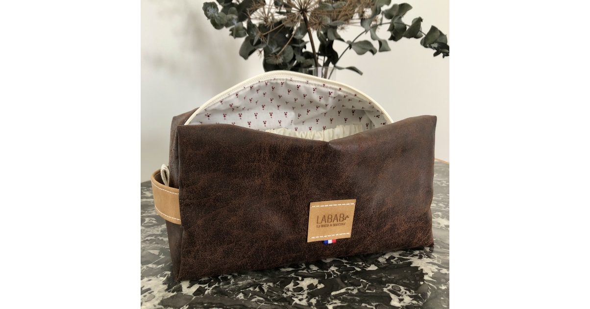 Trousse de toilette - Créations sur mesure - LABAB - La Boîte A Bonheur