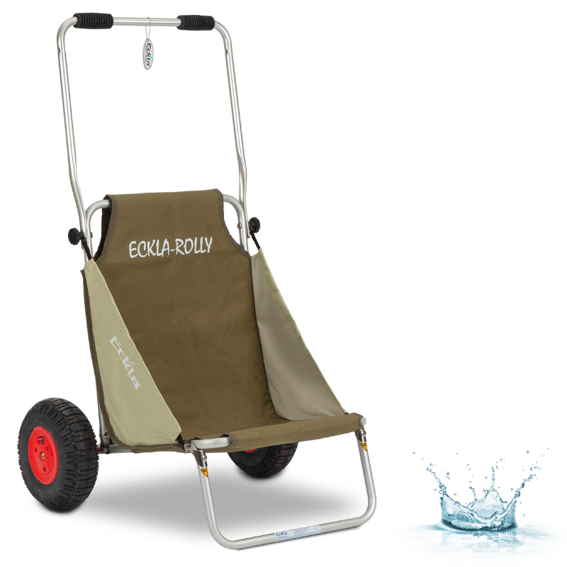 PadL - Chariot-siège ECKLA BEACH-ROLLY© - Vert olive