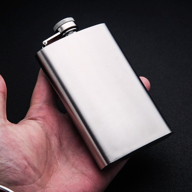 Flasque whisky | Flacon en acier inoxydable 130 ml