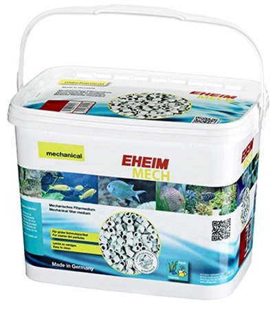 EHEIM Mech 5L réduit la quantité de matières en suspension dans le ...
