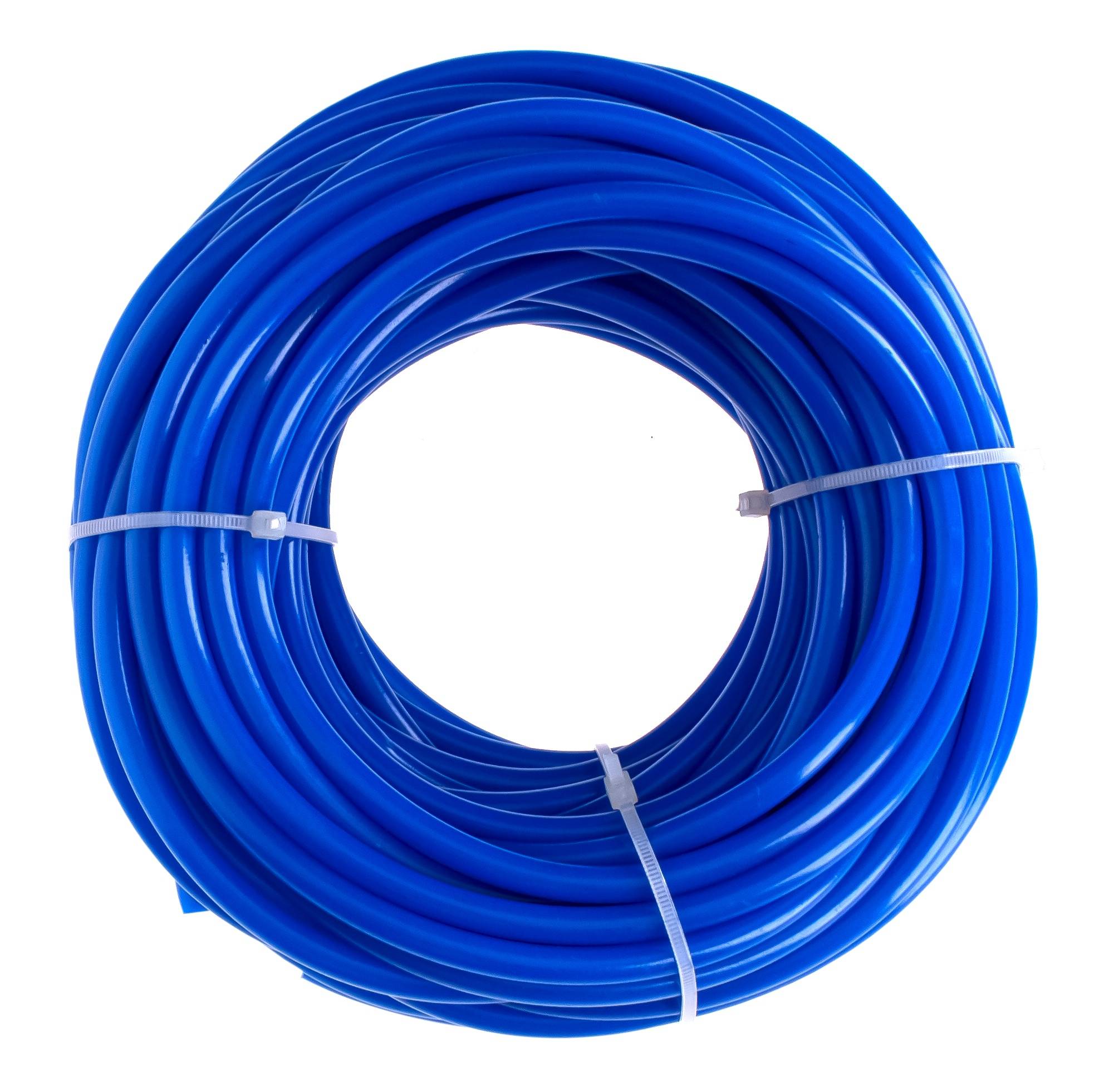 AQUAVIE Tubing Bleu en polyéthylène diamètre 1/4" - Longueur du tuyau ...