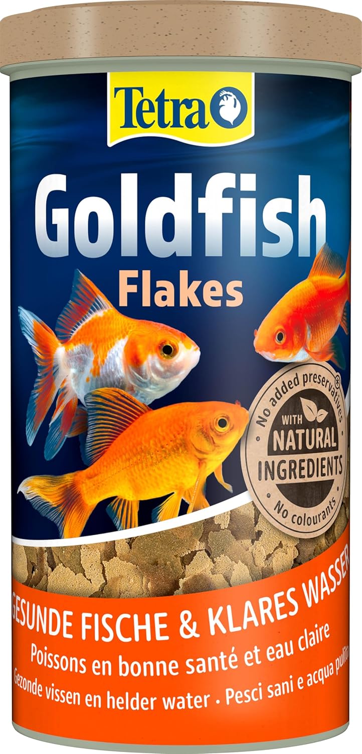 TETRA GoldFish Flakes 1L aliment complet en flocons de grande qualité ...