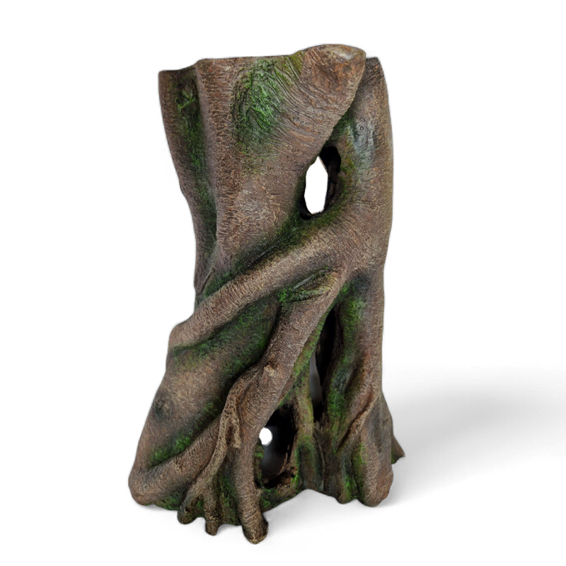 REPTILES PLANET Papua Tree Trunk L décoration résine pour terrarium et ...