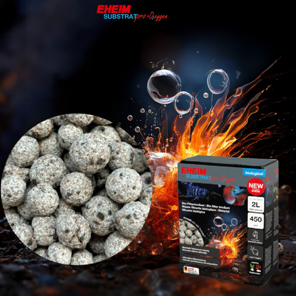 EHEIM Substrat Pro+O2xygen 2 L matériau de filtration biologique ...