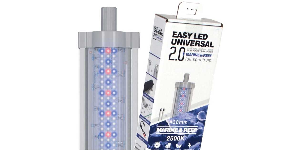 AQUATLANTIS Easy Led 2.0 Marine & Reef rampe LEDS Eau de mer 120 cm à ...