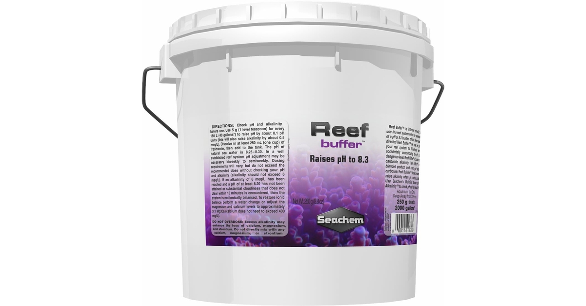 SEACHEM Reef Buffer 4 kg stabilise le pH à 8.3 en aquarium récifal ...