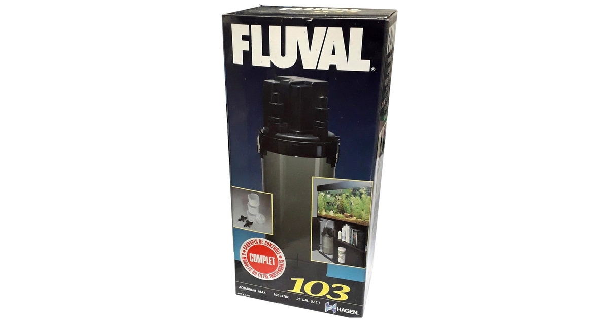 FLUVAL 103 filtre externe 390 L/h pour aquarium jusqu'à 100 L - Filtres ...