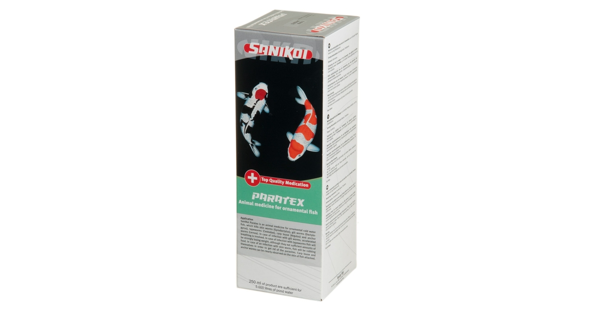 SANIKOI Paratex 250 ml médicament pour poissons de bassin contre les ...