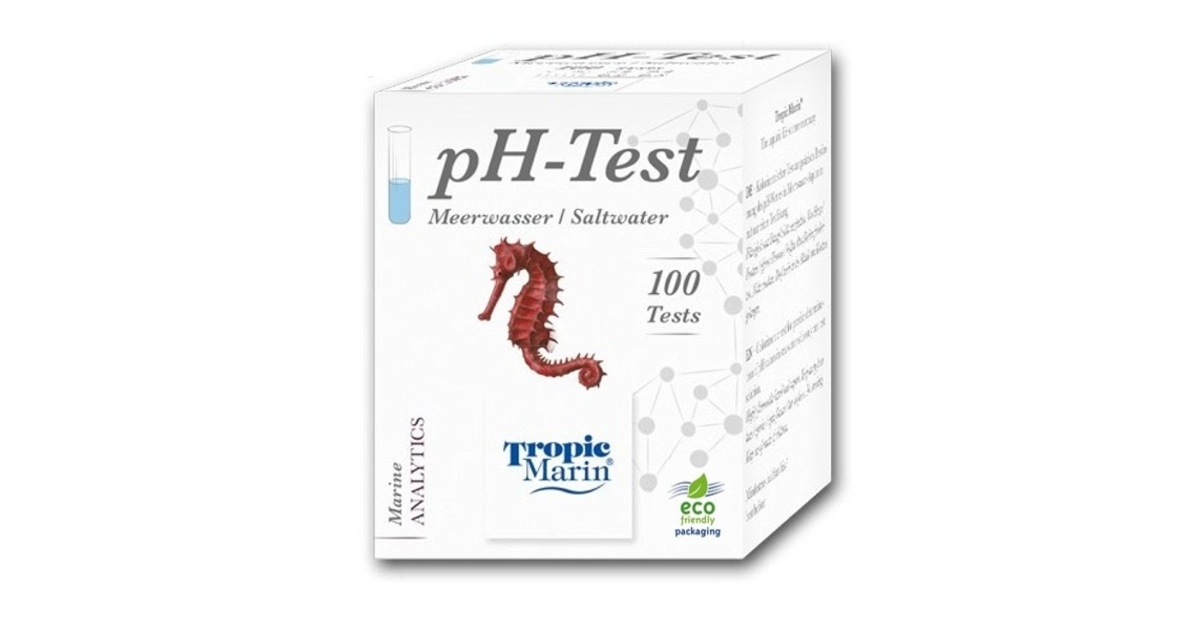 TROPIC MARIN Test PH pour aquarium d'eau de mer - Tests importants ...