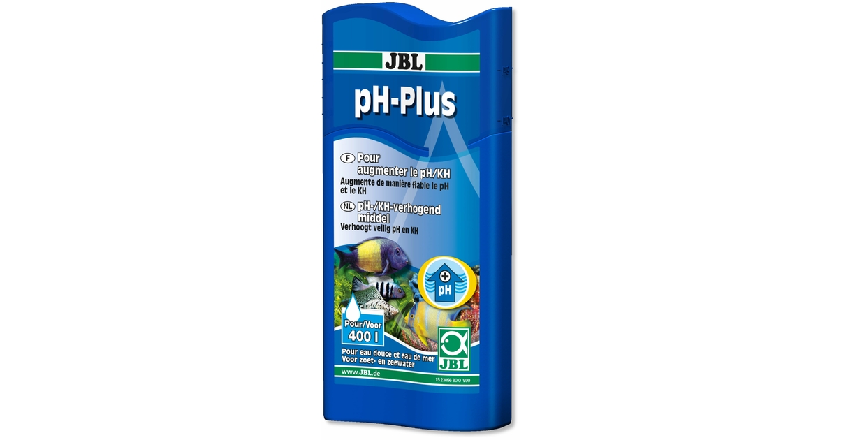 JBL pH-Plus 100 ml relève le pH et le KH de manière fiable en eau douce ...