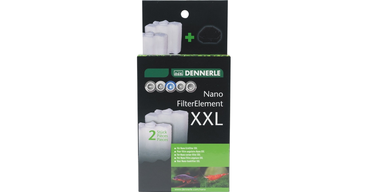 DENNERLE Corner Filter Element 100 XXL lot de 2 cartouches de ...
