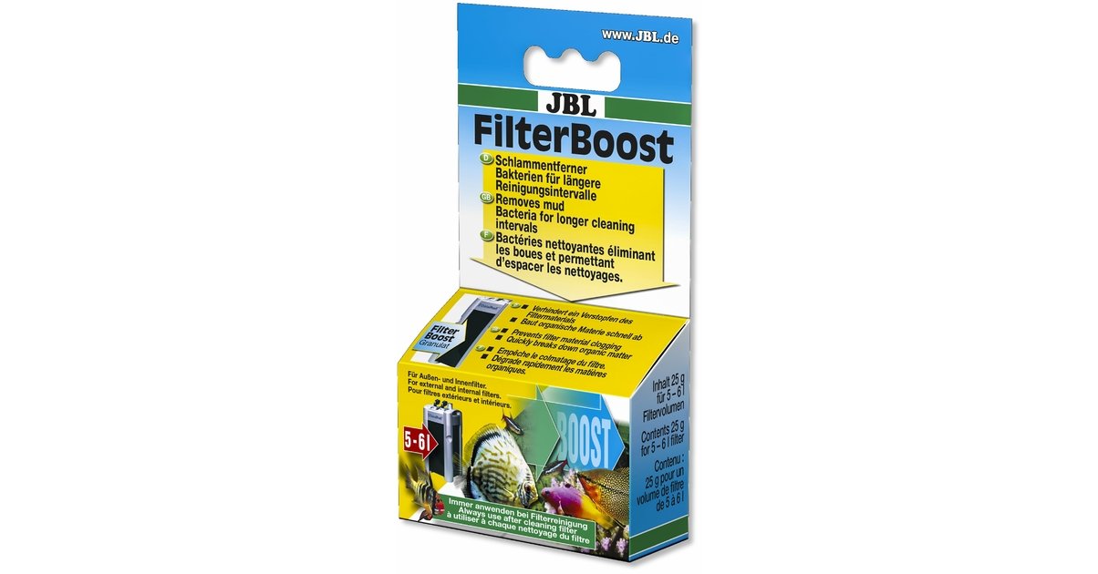 JBL FilterBoost optimise les performances de votre filtre en aquariums ...