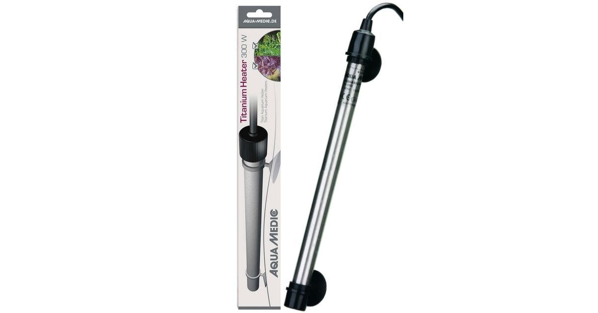 AQUA MEDIC Titanium Heater 300W chauffage incassable en titane pour ...