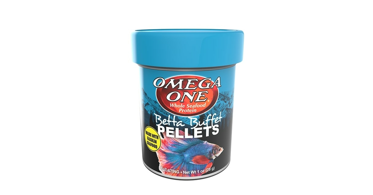 OMEGA ONE Betta Buffet Pellets 28 gr nourriture haute qualité en ...