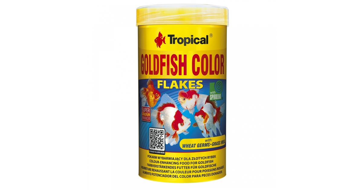 TROPICAL Goldfish Color Flakes 250 ml nourriture en flocons pour ...