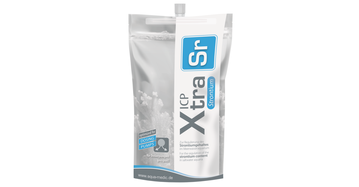AQUA MEDIC ICP Xtra Sr 500 ml solution liquide pour rehausser ...