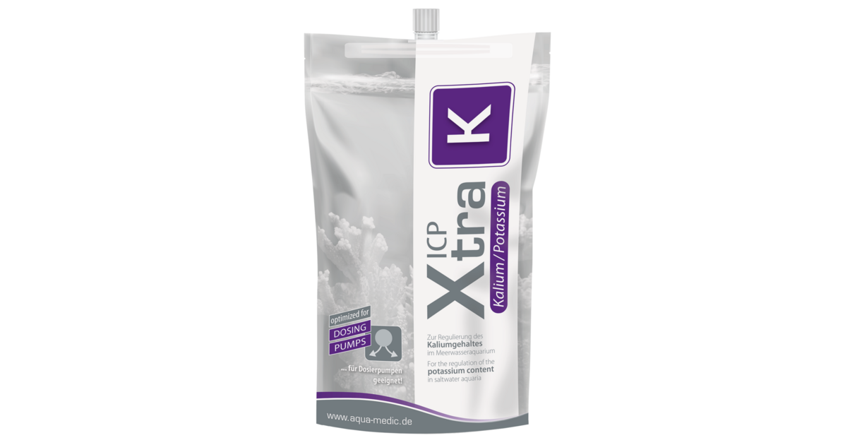 AQUA MEDIC ICP Xtra K 500 ml solution liquide pour rehausser rapidement ...