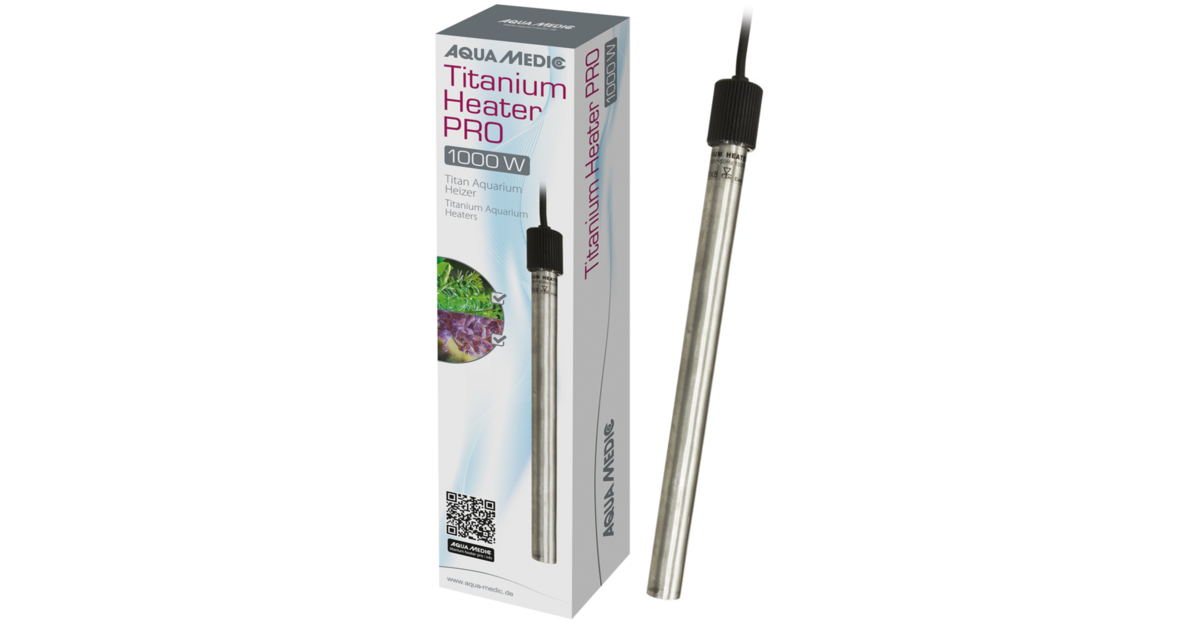 AQUA MEDIC Titanium Heater Pro 1000W chauffage incassable en titane ...