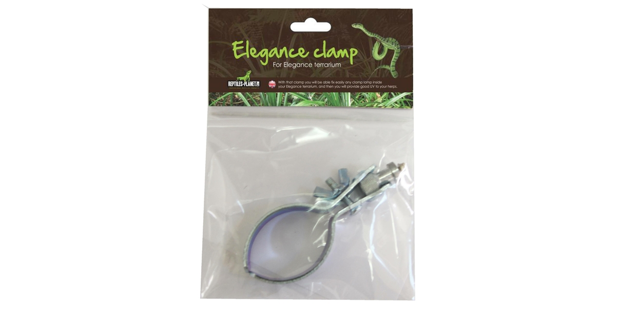 REPTILES PLANET Elegance Clamp pince à vis pour fixation d'une lampe à ...