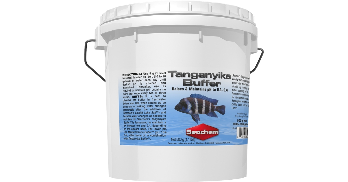 SEACHEM Tanganyika Buffer 4 Kg stabilise le pH entre 9.0 et 9.4 dans ...