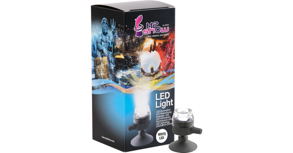 HYDOR H2 Show Spot Leds Blanc submersible pour la décoration de votre ...